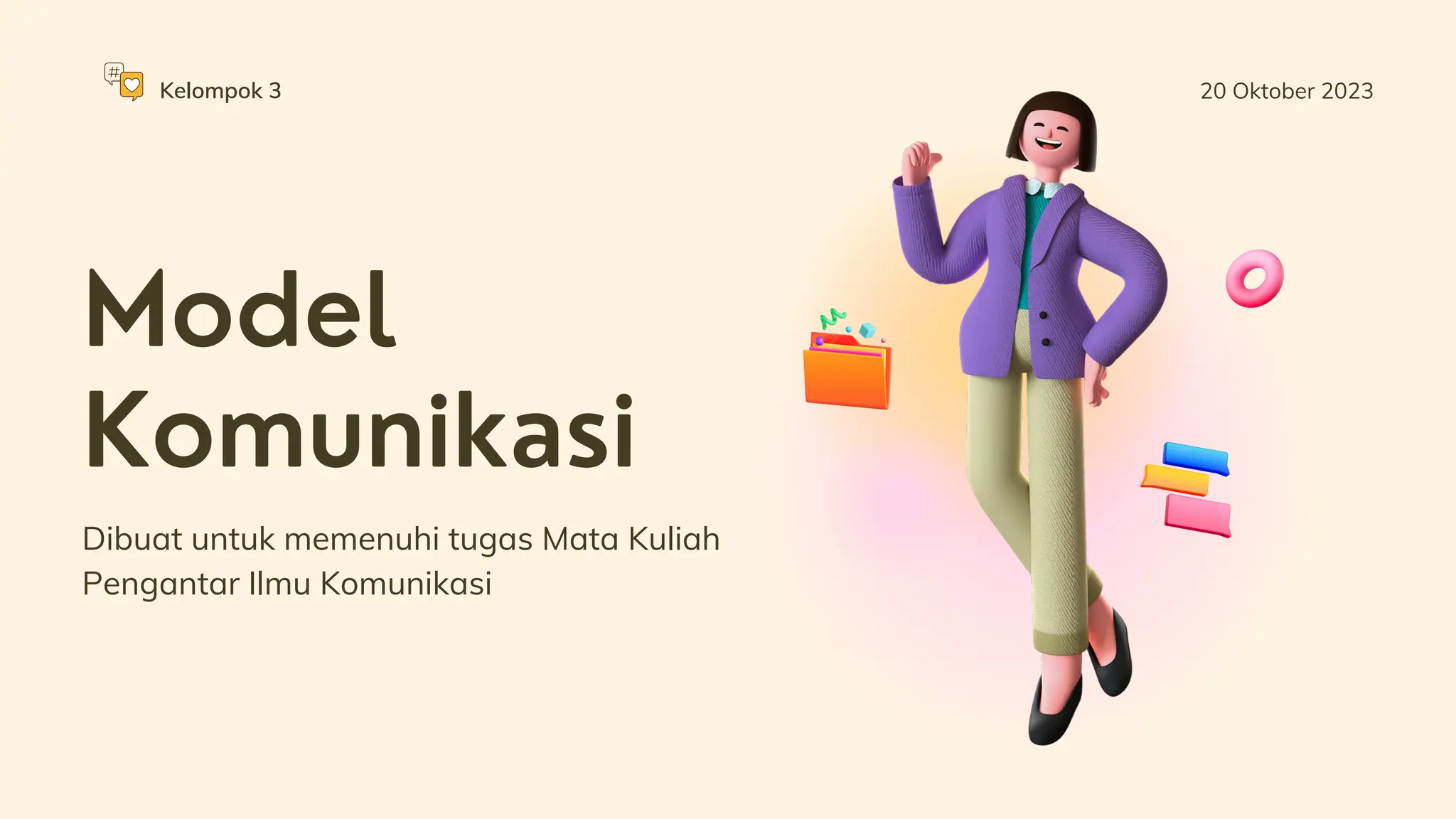 Presentasi Tentang Model Dalam Komunikasi | PPT