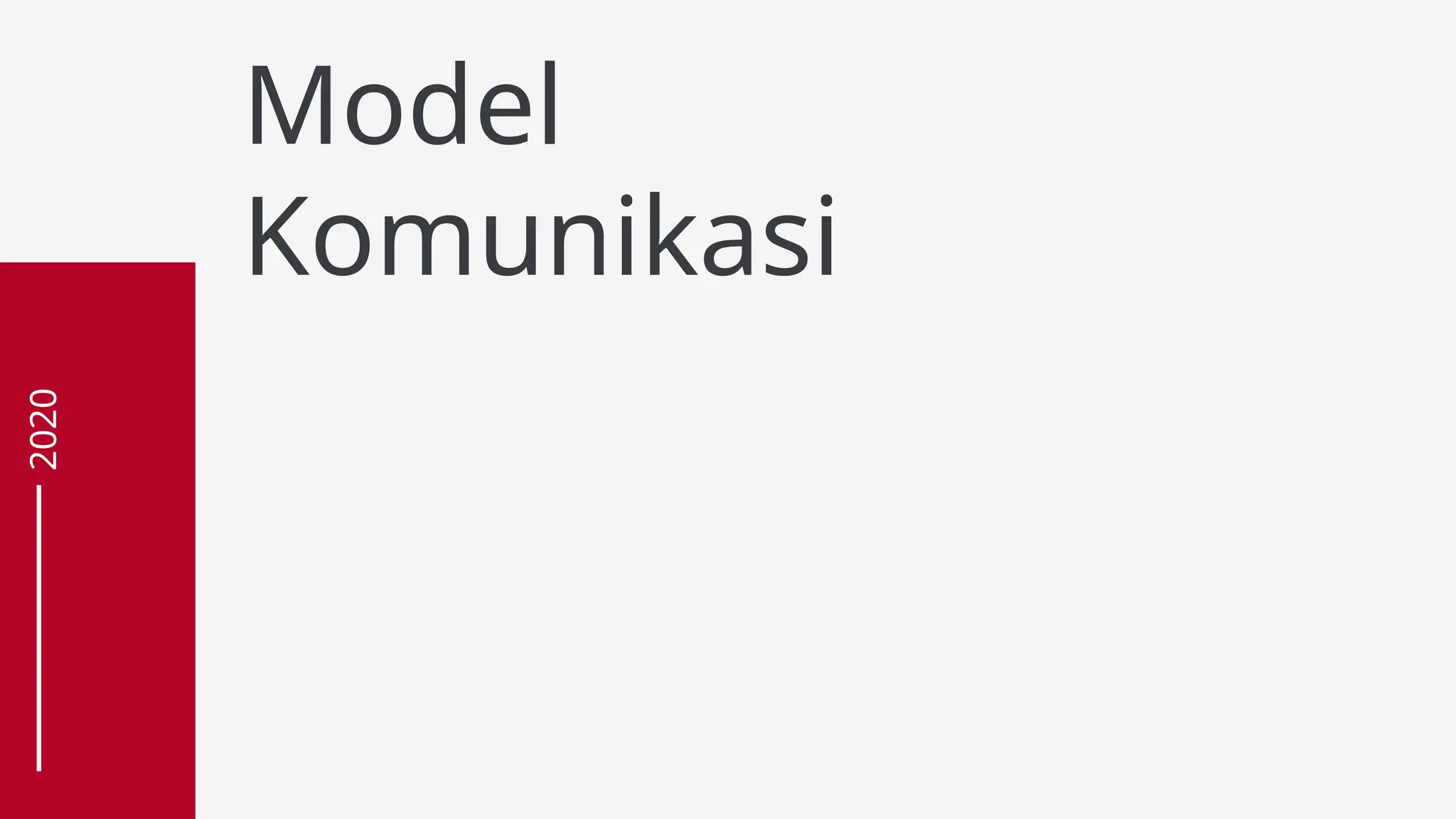 Model Ilmu Komunikasi dan Pengertiannya.pptx