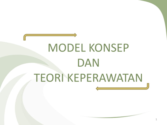 Model konsep dan teori keperawatan | PPTX