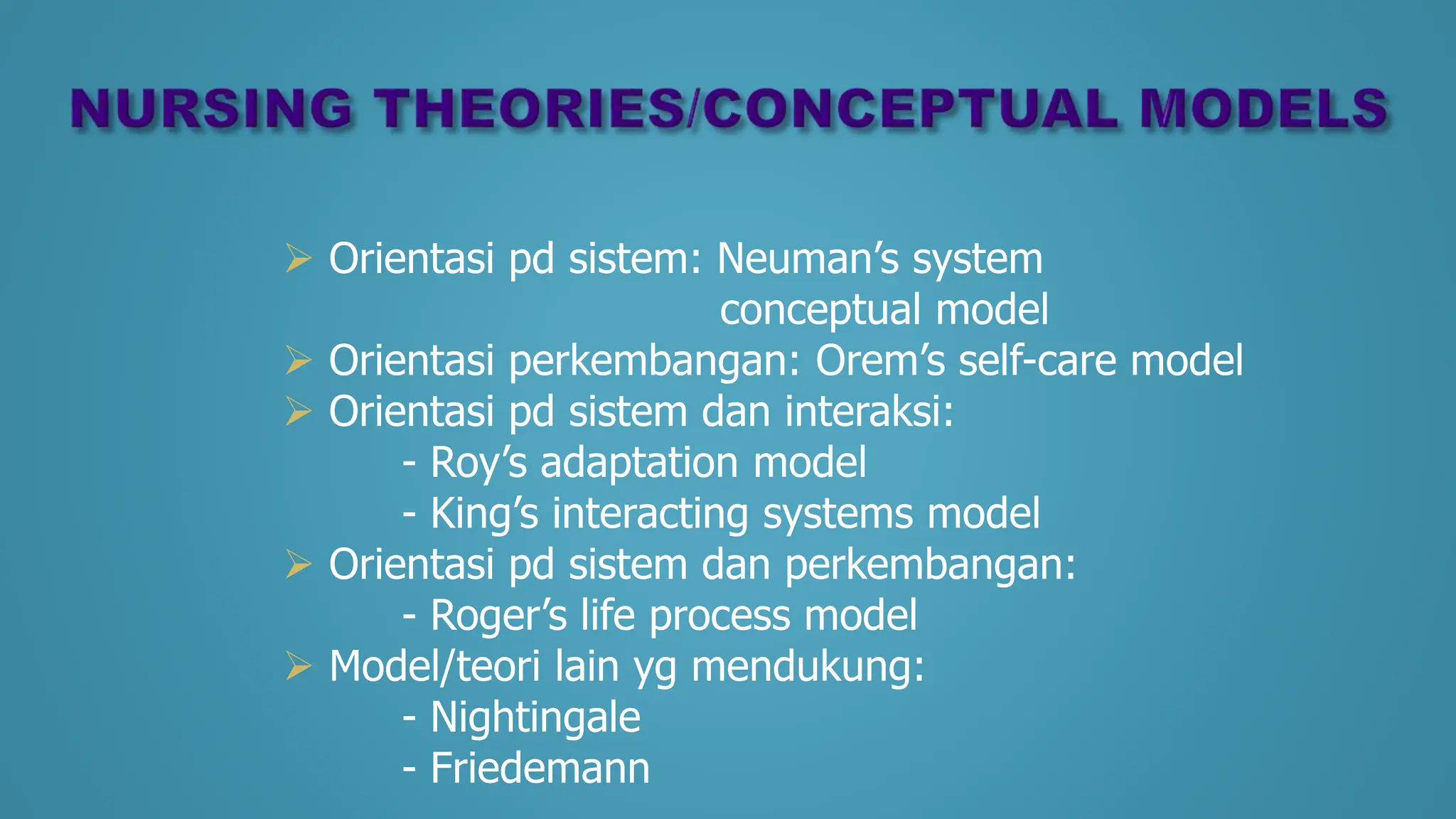 Teori Model konseptual keperawatan keluarga | PPTX