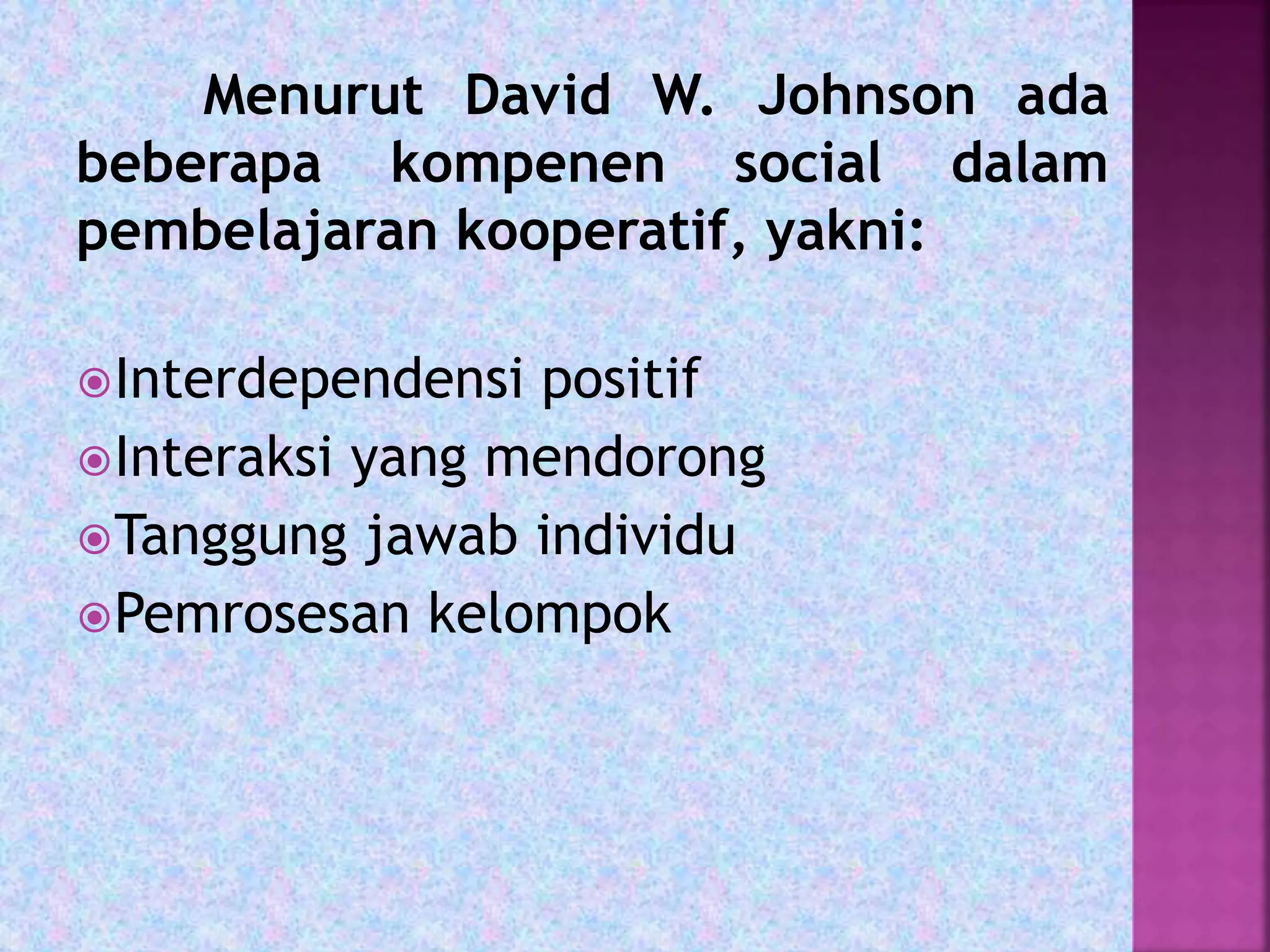 Model kooperatif | PPTX