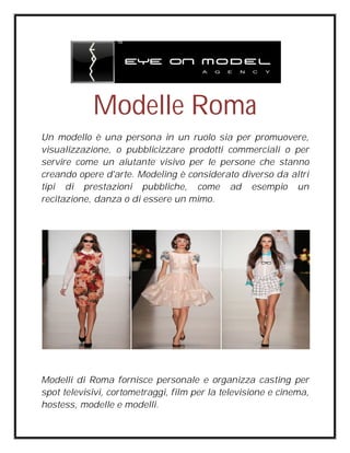Modelle roma - eyeonmodel.com