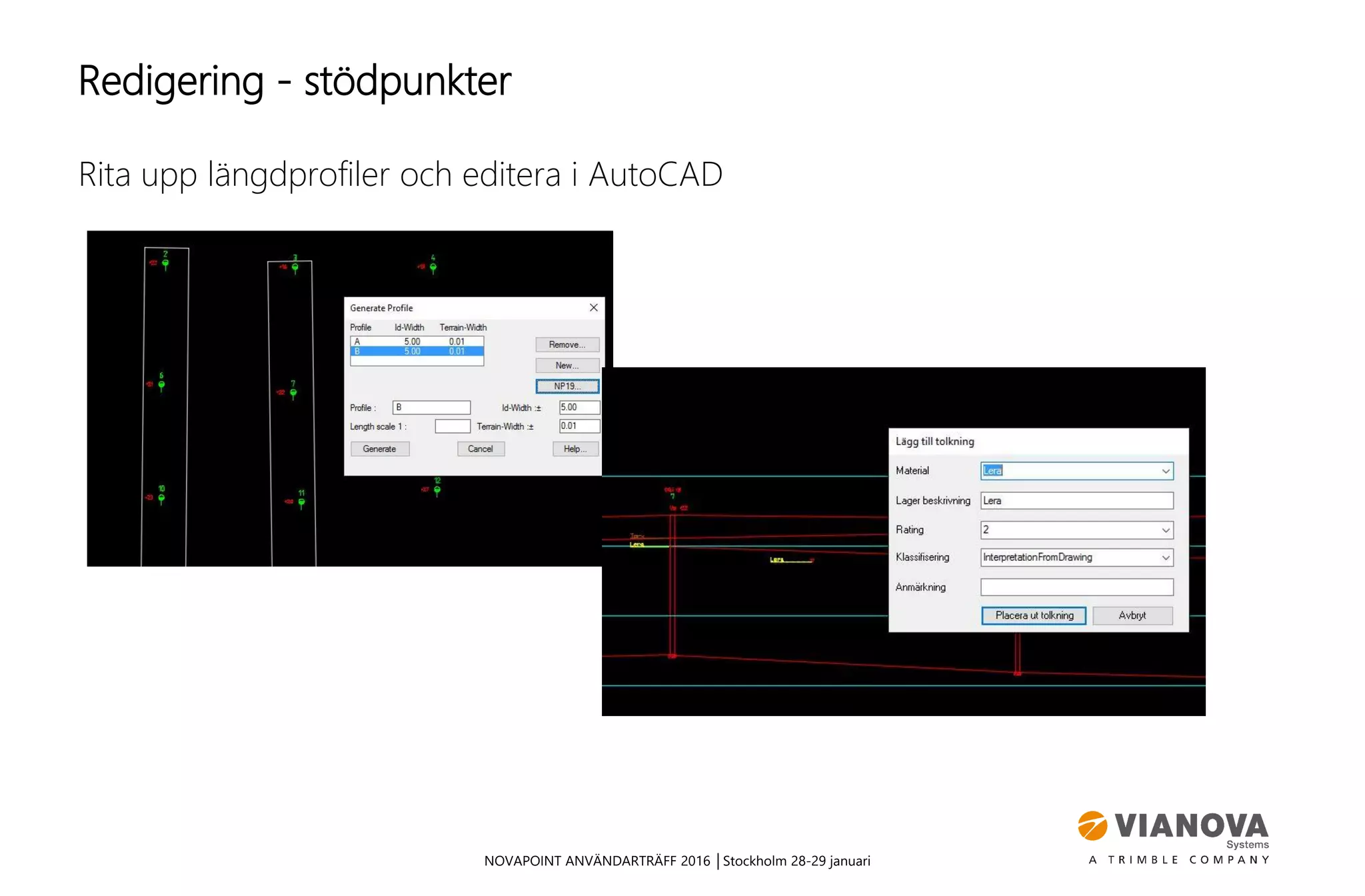 Modellering av jordlager och berg i novapoint dcm | PDF
