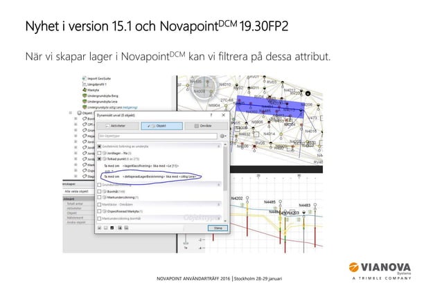 Modellering av jordlager och berg i novapoint dcm | PPT