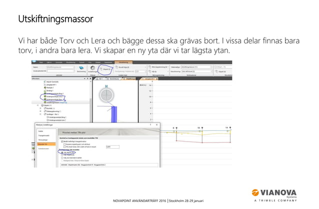 Modellering av jordlager och berg i novapoint dcm | PPT