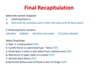 Model lesson on parts of flame by vijay grover | PPTX