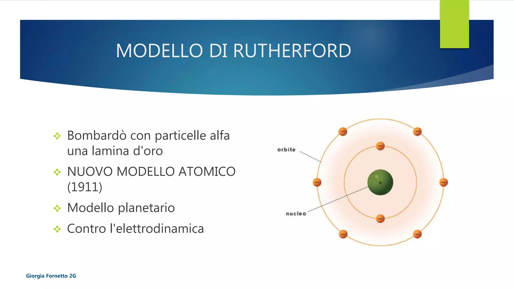 Modelli atomici | PPTX