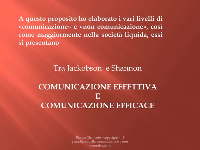 Modelli e paradigmi della comunicazione i parte | PPTX | Technology & Computing