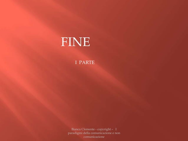 Modelli e paradigmi della comunicazione i parte | PPTX | Technology & Computing