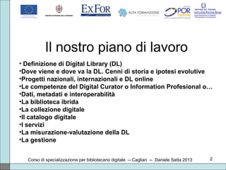 Modelli e teorie della biblioteca digitale (definizione) | PPT | Technology & Computing