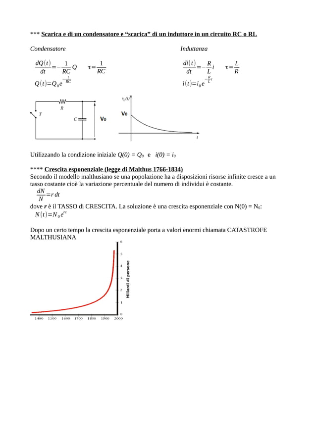 Modelli matematici | PDF