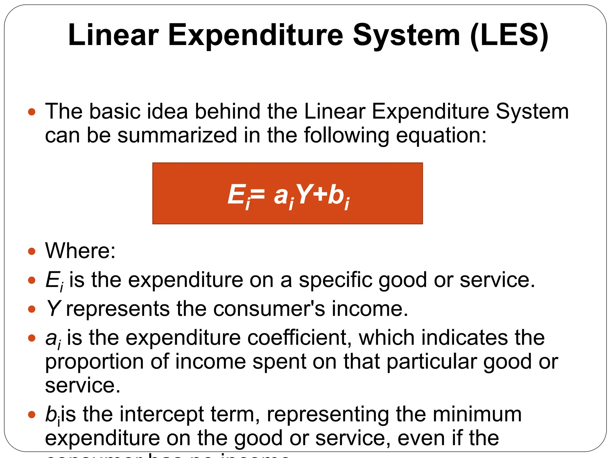Model – Linear expenditure system.pptx