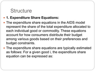 Model – Linear expenditure system.pptx
