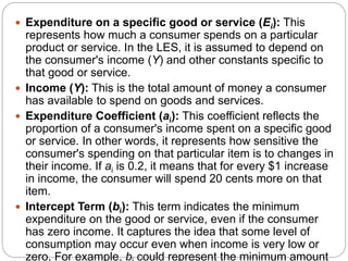 Model – Linear expenditure system.pptx