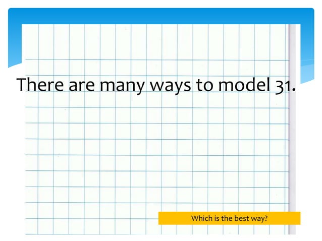 Modelling 2 digit numbers | PPTX