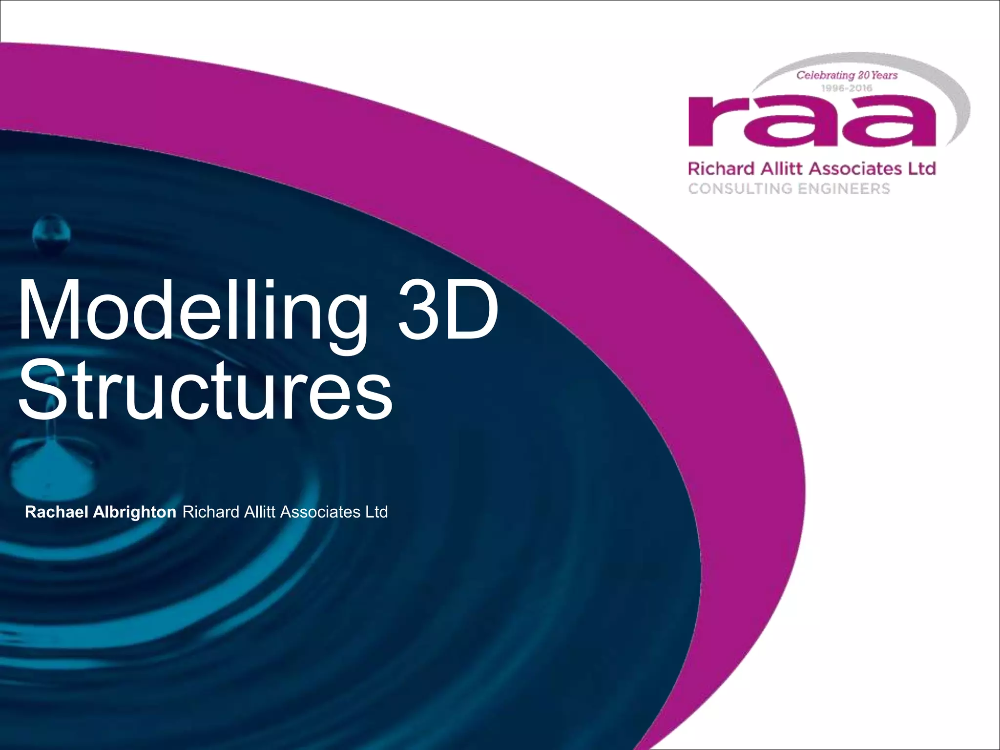 Hydraulic Modelling of 3D structures | PPTX