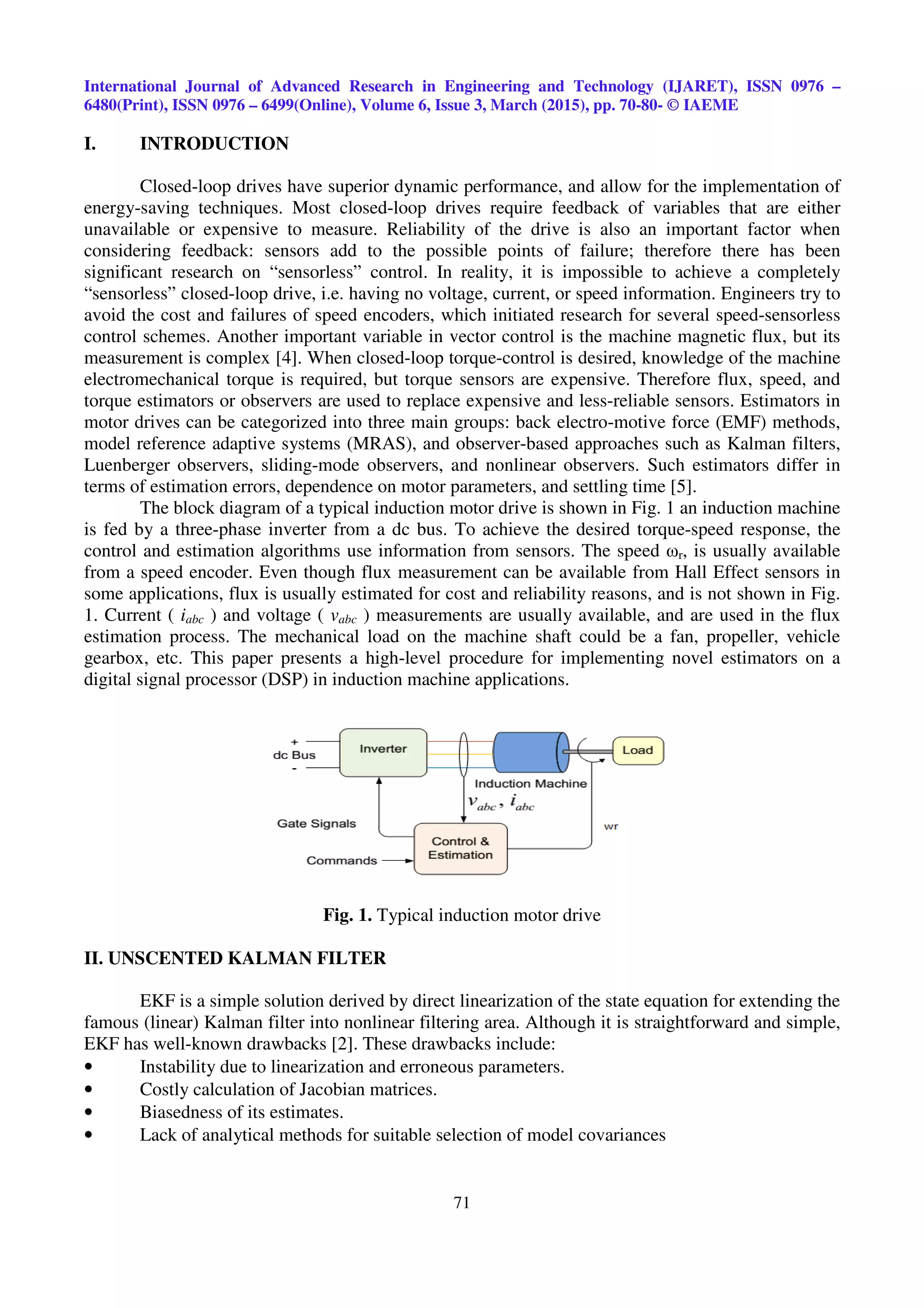 Modelling Analysis And Design Of Dsp Based Novel Speed Sensorless Vector