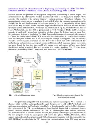 MODELLING ANALYSIS & DESIGN OF DSP BASED NOVEL SPEED SENSORLESS VECTOR ...