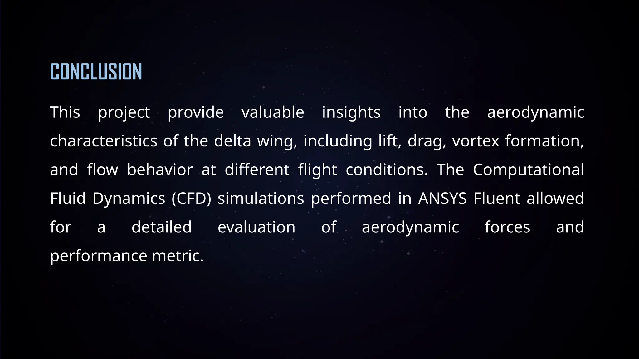 Modelling and aerodynamic analysis of delta wing.pptx