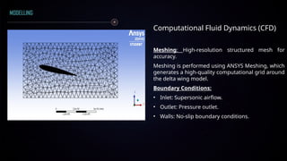 Modelling and aerodynamic analysis of delta wing.pptx