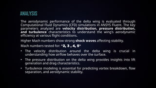 Modelling and aerodynamic analysis of delta wing.pptx