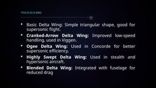 Modelling and aerodynamic analysis of delta wing.pptx