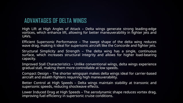 Modelling and aerodynamic analysis of delta wing.pptx