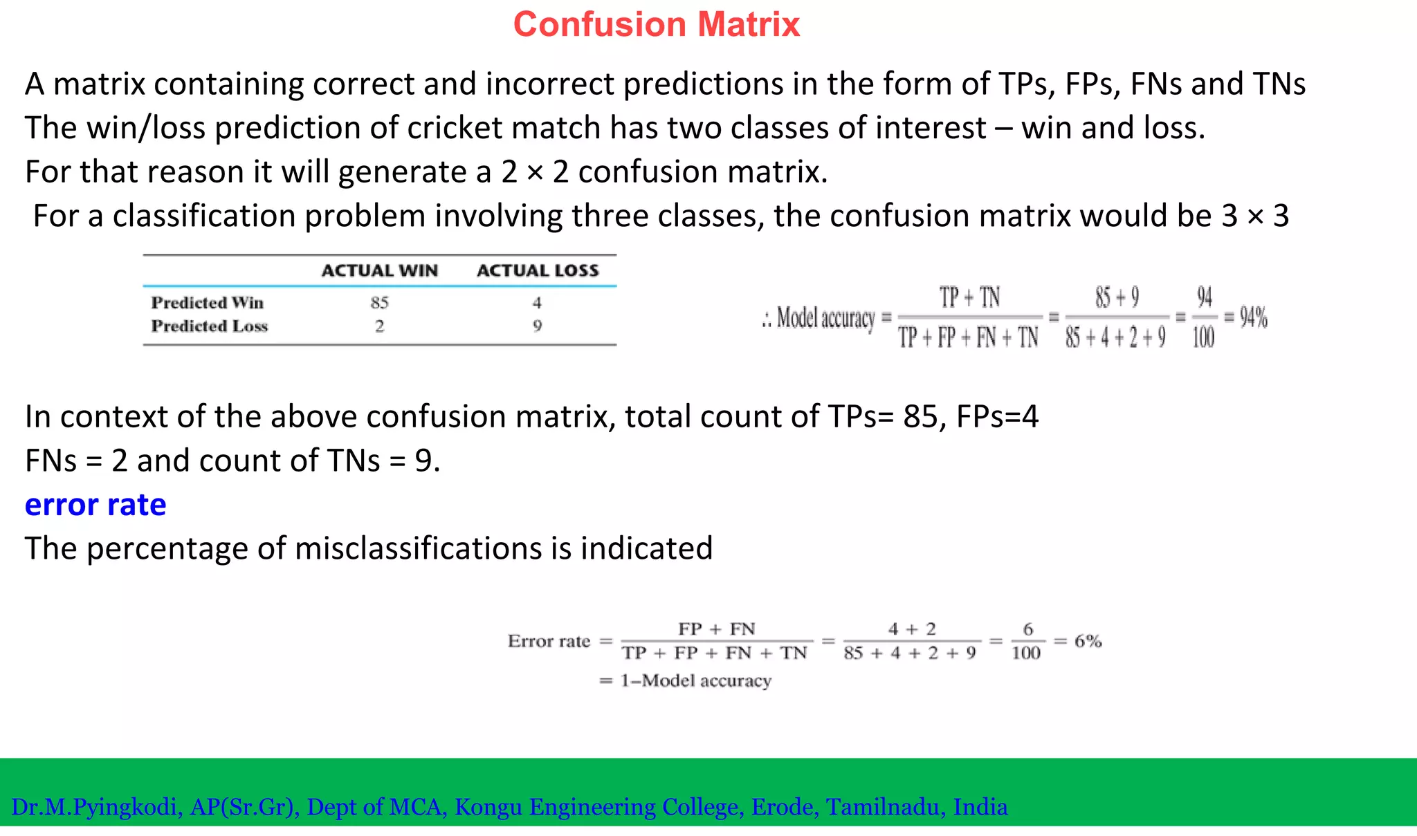 Machine Learning Model Evaluation Methods | PDF