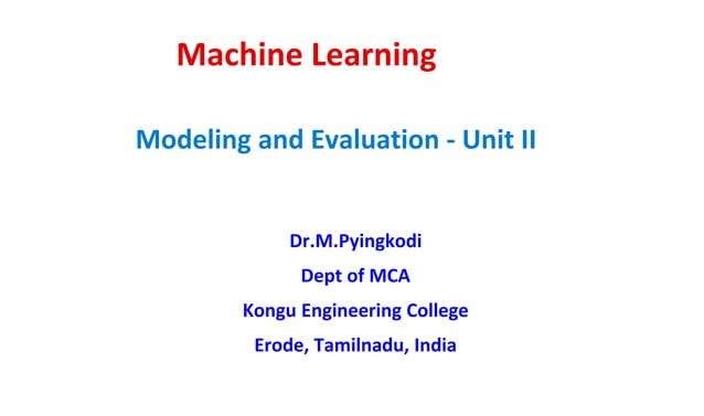 Machine Learning Model Evaluation Methods | PDF