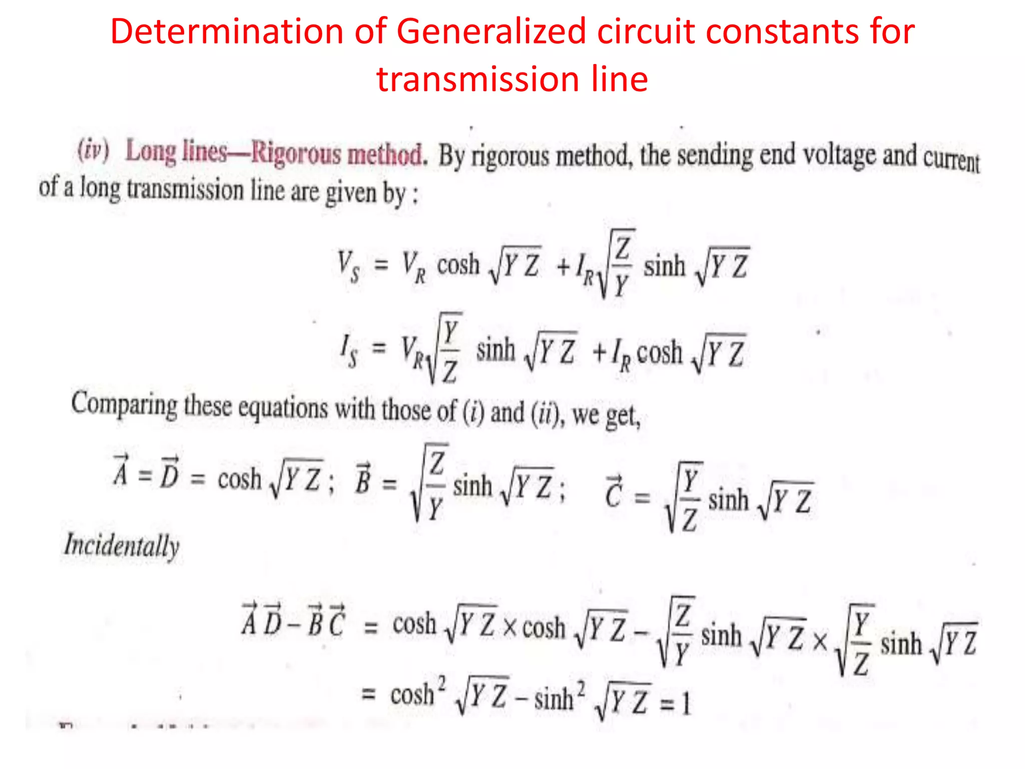 Modelling and Performance of transmission lines.pptx