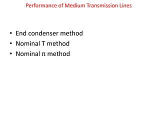 Modelling and Performance of transmission lines.pptx