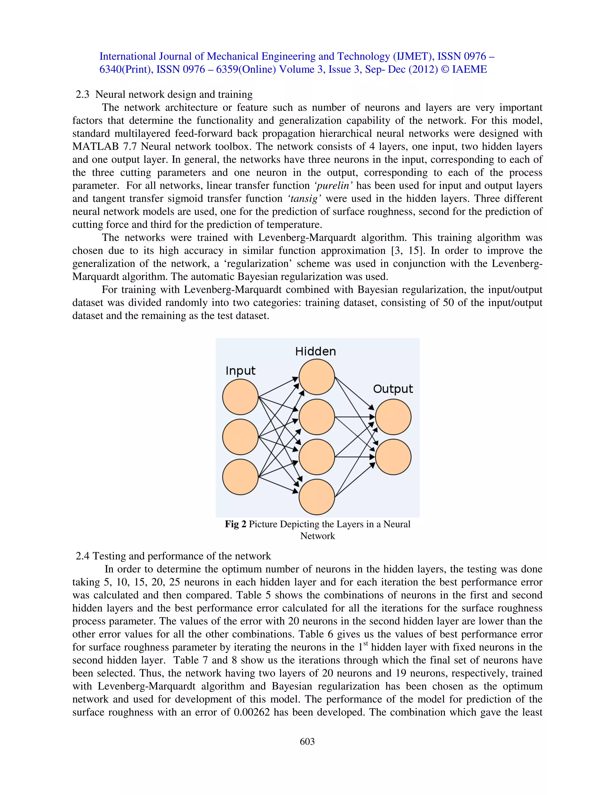 Modelling And Prediction Of Surface Roughness Pdf