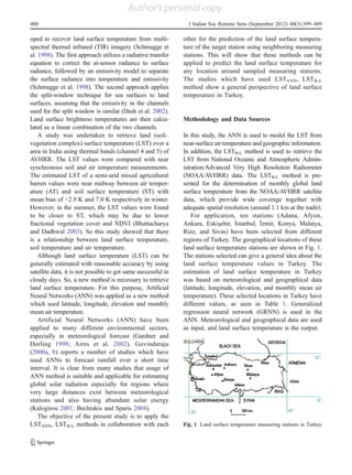Modelling and remote sensing of land surface | PDF | Weather | Science