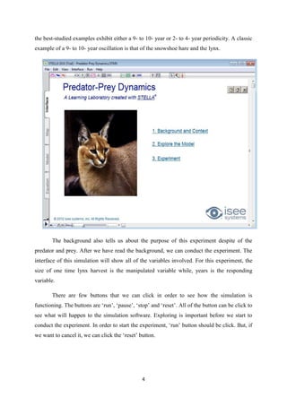 Modelling and simulation using stella | DOCX