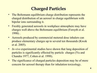 Implementation of Charged Particles Deposition in Stochastic Lung Model ...
