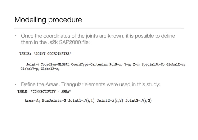 Modelling Complex Geometry Structures Using Sap2000 Api Pdf