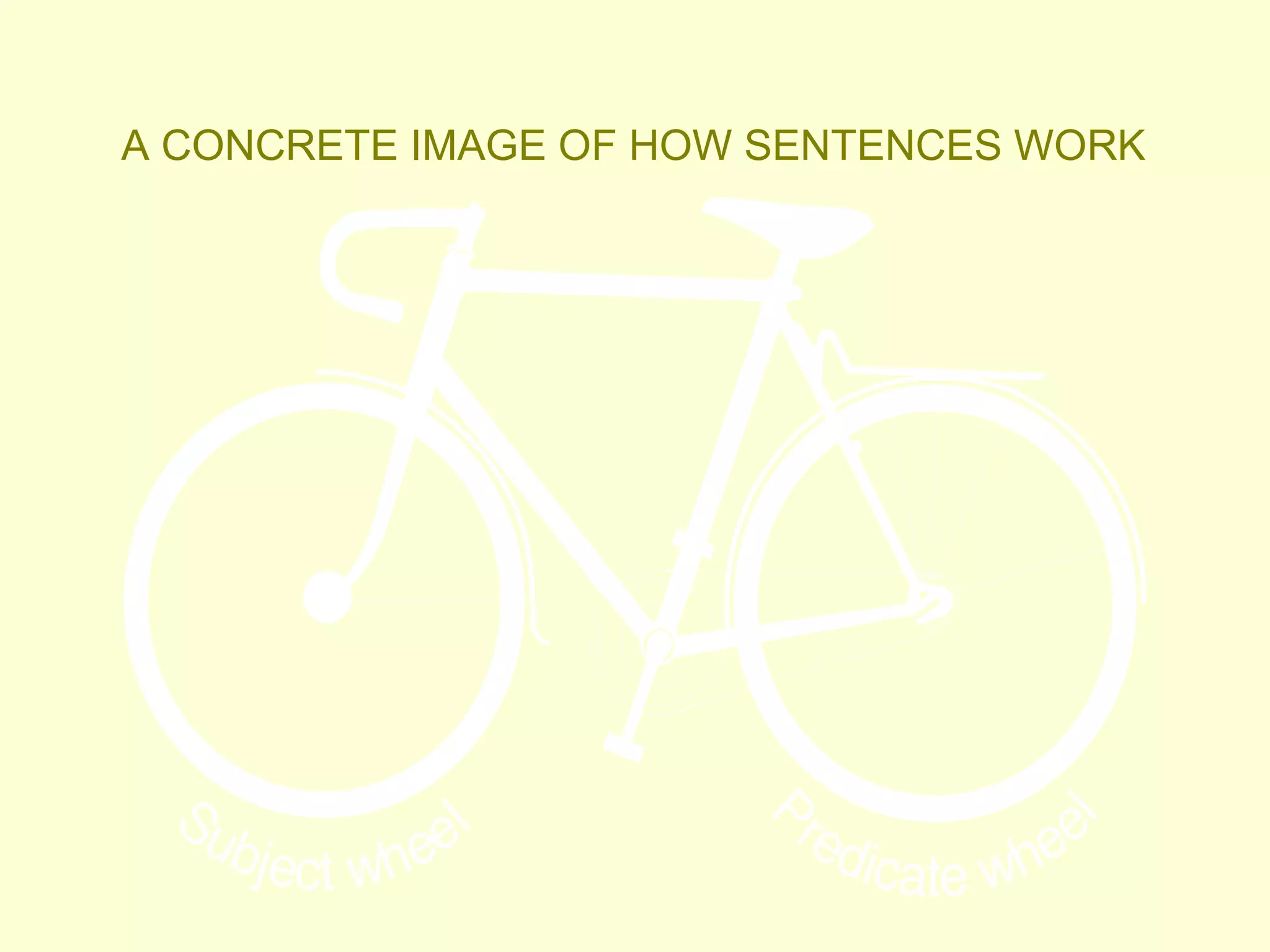 Modeling for sentence structure | PPT
