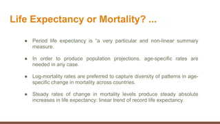 Modelling Frontier Mortality using Bayesian Generalised Additive Models | PPT