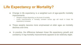 Modelling Frontier Mortality using Bayesian Generalised Additive Models | PPT