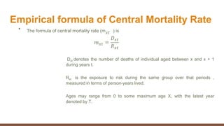 Modelling Frontier Mortality using Bayesian Generalised Additive Models | PPT