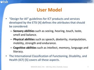 Modelling interactions in AAL | PPT