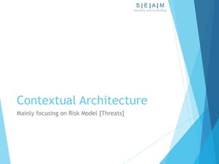 Modelling Security Architecture | PPTX | Databases | Computer Software and Applications