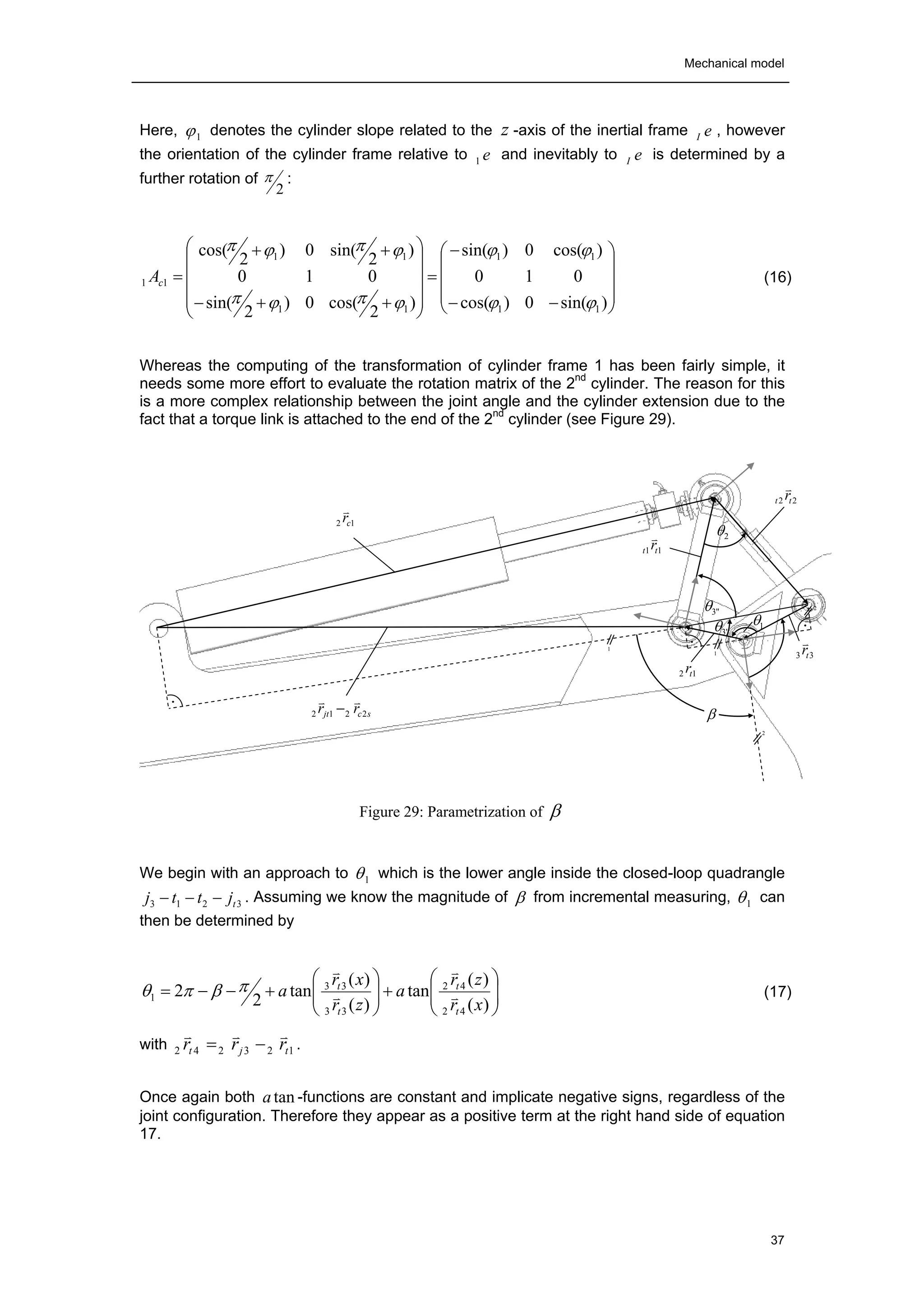 Modelling, simulation and control of a hydraulic crane | PDF