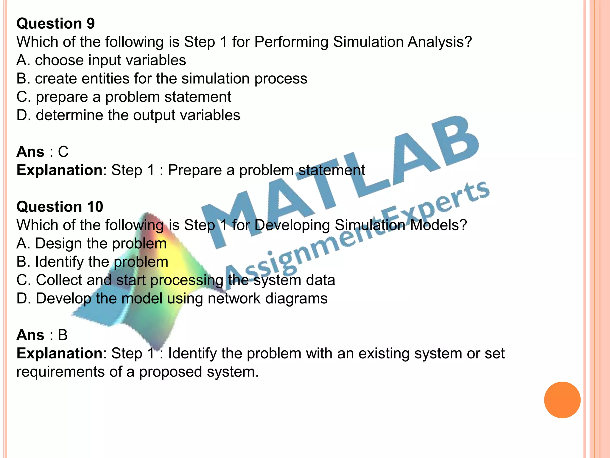 Modelling & Simulation Assignment Help | PPT Modelling & Simulation Assignment Help | PPT