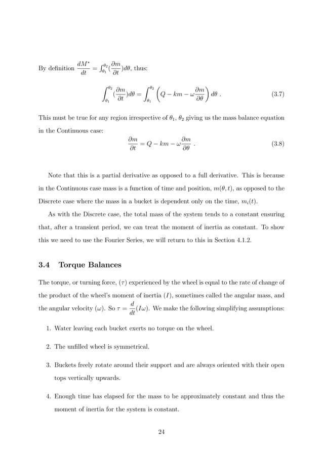 Modelling the Chaotic Waterwheel | PDF | Physics | Science