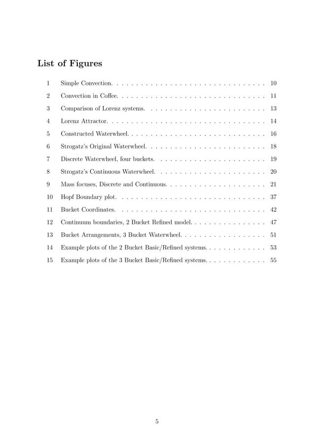 Modelling the Chaotic Waterwheel | PDF | Physics | Science