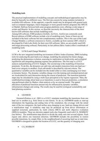 Modelling tools | PDF