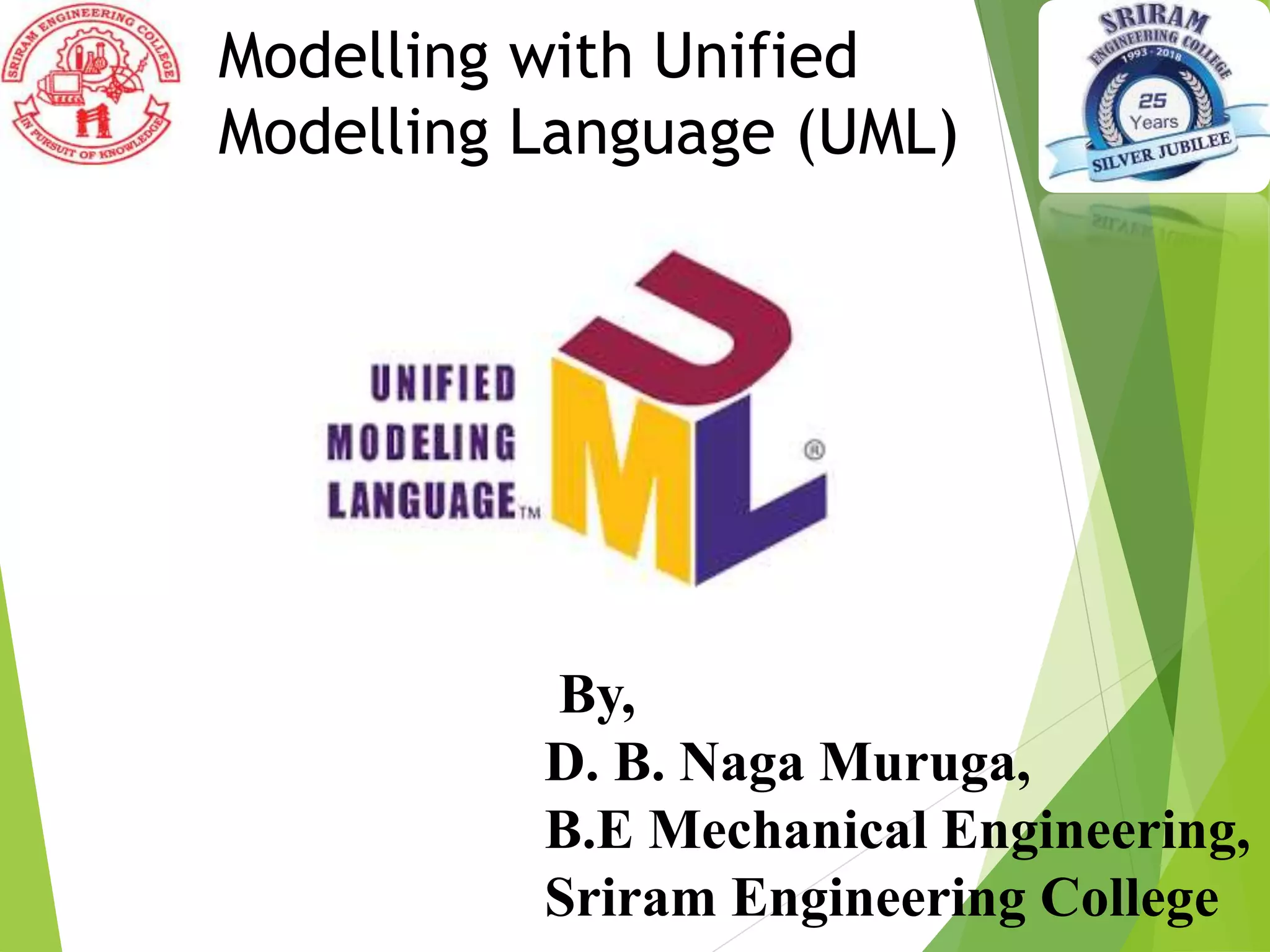 Modelling With Uml Ppt Technology And Computing