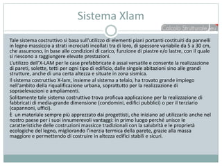 Modelli strutturali a confronto. Platform frame & Xlam | PPTX