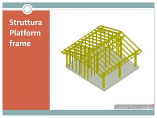 Modelli strutturali a confronto. Platform frame & Xlam | PPTX